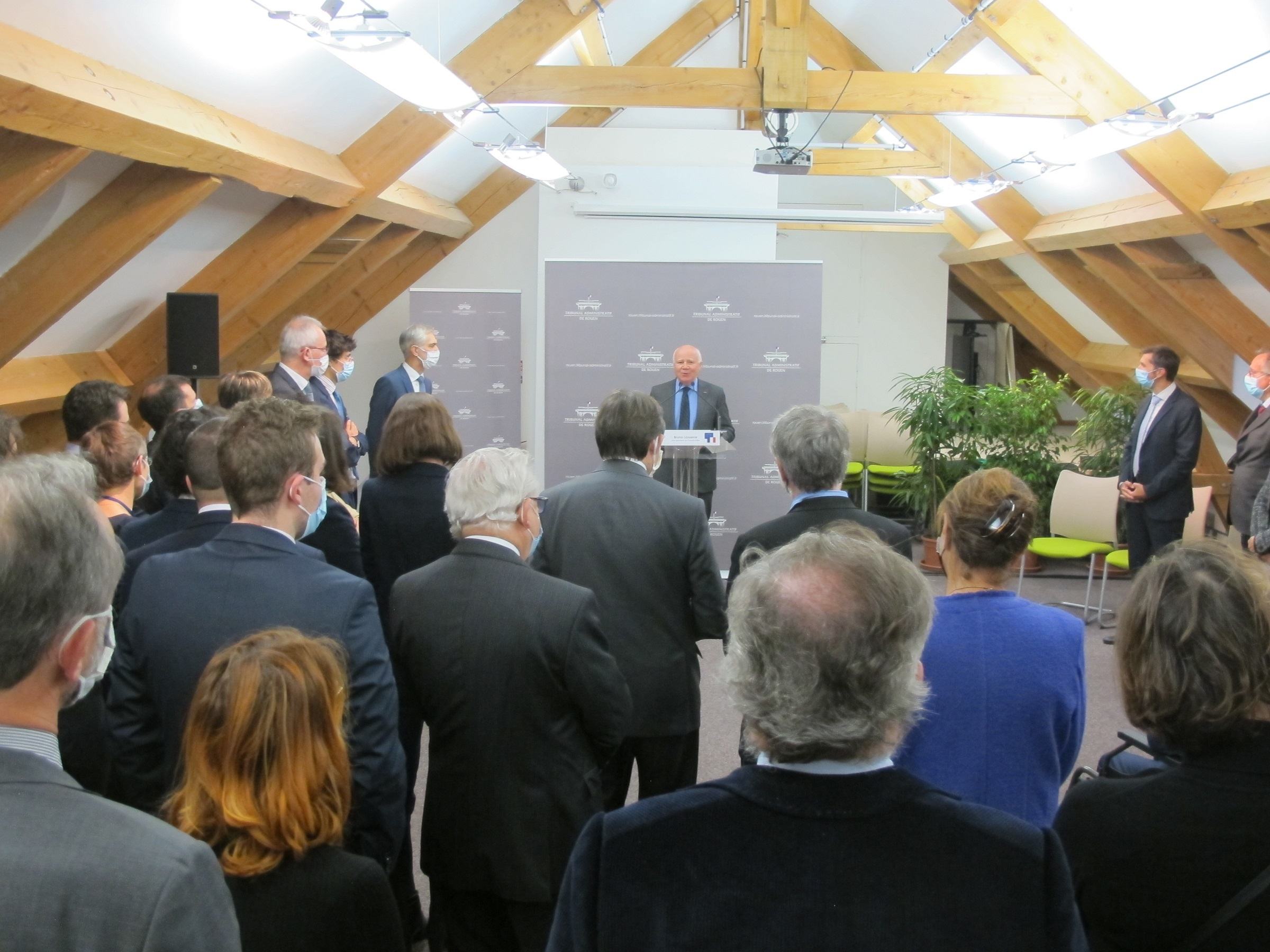 Déplacement du vice-président à Rouen - Cour administrative d'appel de ...